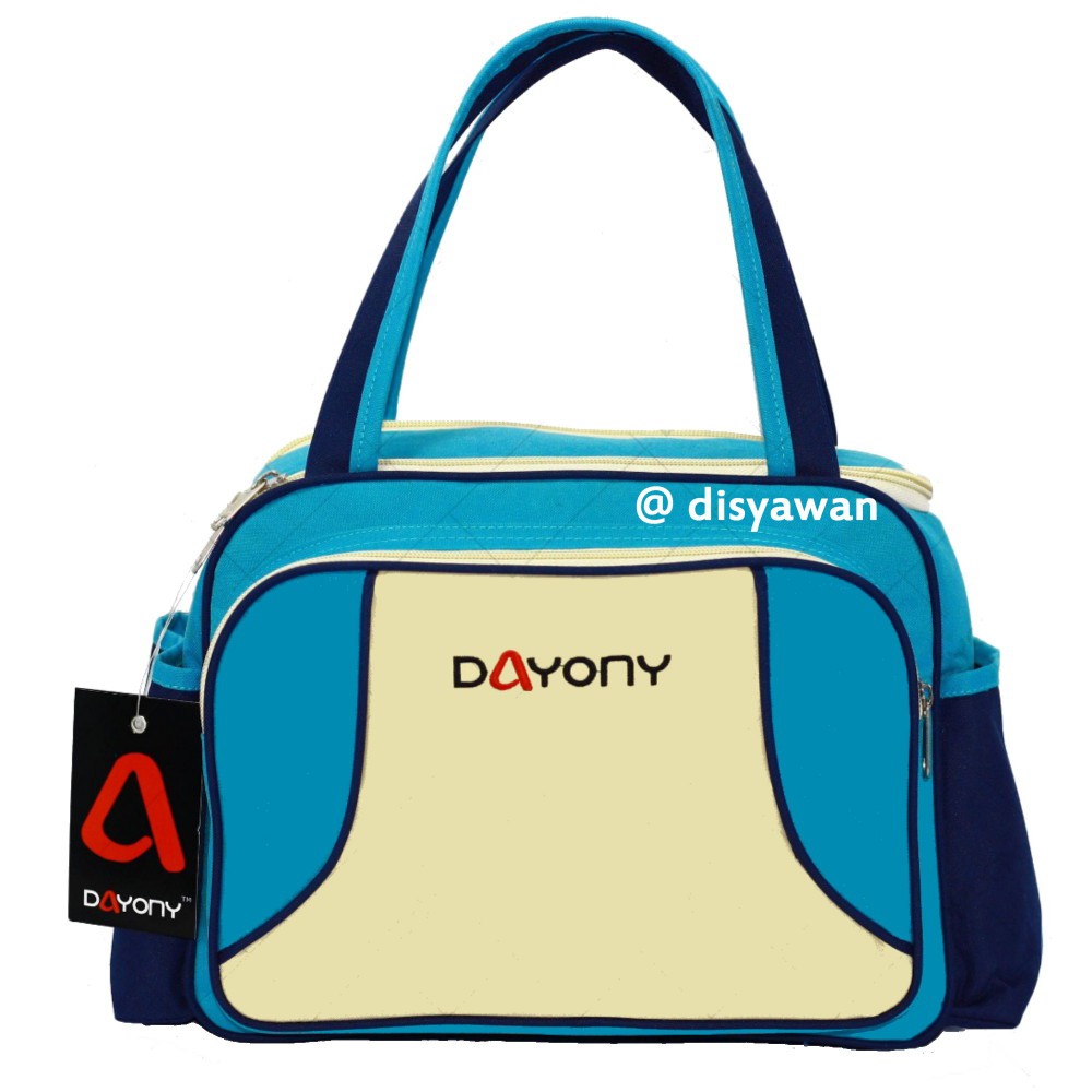 Jual Tas Ibu Bayi Jinjing Travelbag wanita Polos Dayony MB03 | Shopee ...
