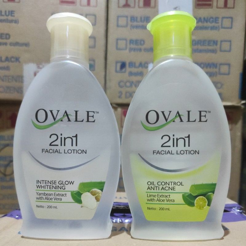 Jual ovale 2in1 facial lotion 200ml | Shopee Indonesia