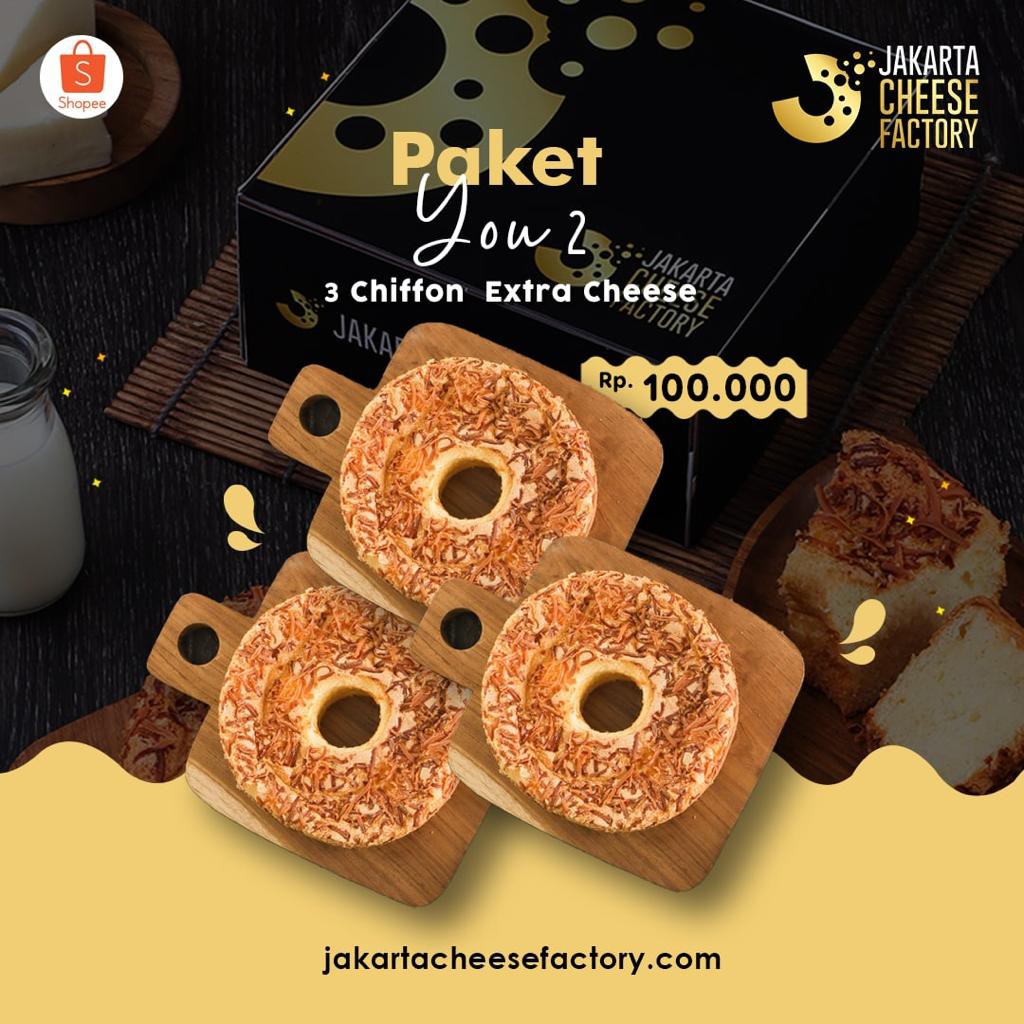 Paket isi 3 Box Double Extra Cheese Jakarta Cheese Factory | Shopee ...