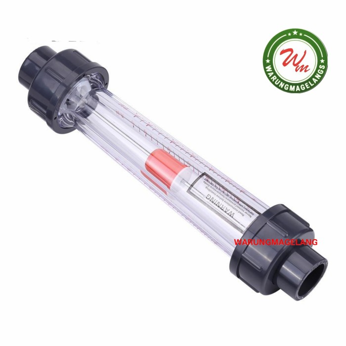 Jual Tabung Pengukur Aliran Air 100-1000 L/H ukuran 1/2 inch water flow ...