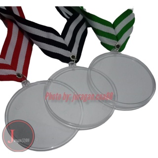 Jual Medali Mendali Piagam Medali Akrilik Bulat Insert Paper Polosan ...