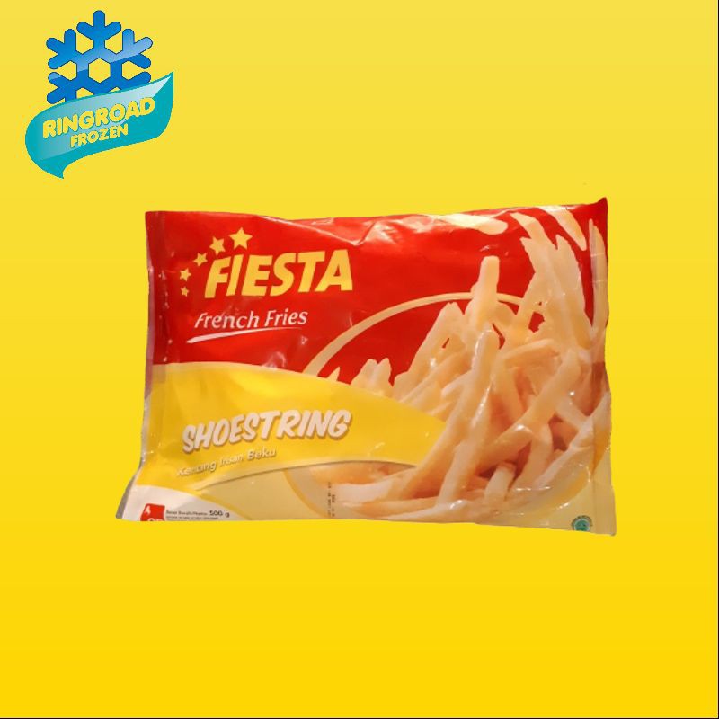 Jual FIESTA French Fries Shoestring 500 gr Indonesia|Shopee Indonesia