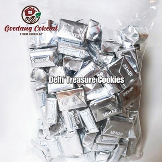Jual Coklat Delfi Treasures Almond Cookies 1KG (96PCS) | Shopee Indonesia