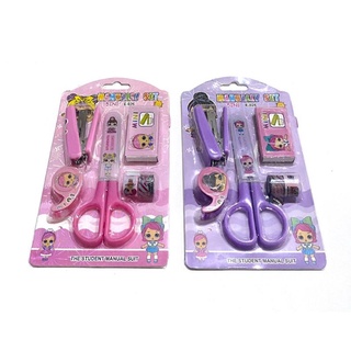 Jual Gunting Stapler Set Karakter Spiderman, LOL, Unicorn | Shopee ...