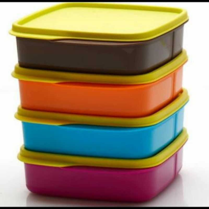 Jual Lolly Tup Tupperware (1) wadah bekal bersekat untuk anak | Shopee ...