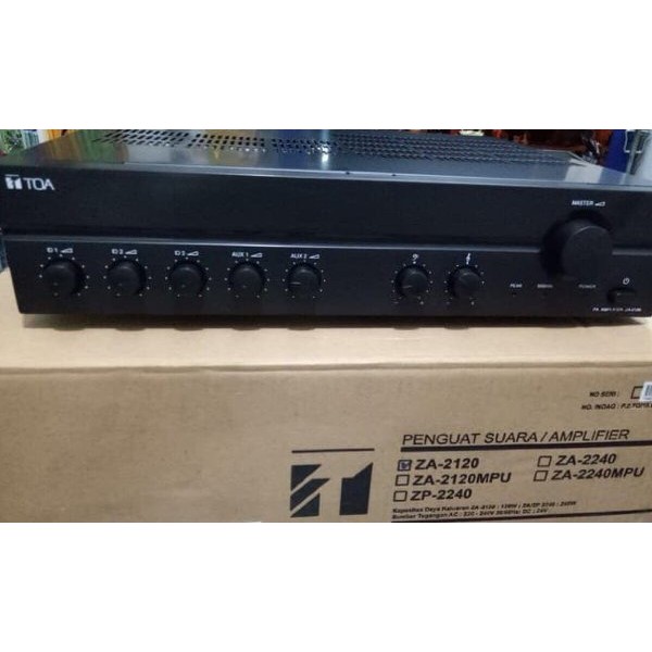 Jual Toa Mixer ZA-2120 Amplifier TOA ZA2120 120 watt za 2120 | Shopee Indonesia