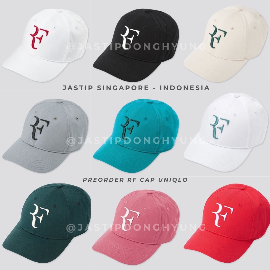 Jual TOPI TENNIS - ROGER FEDERER | RF Cap Uniqlo (ORI & PO JASTIP ...