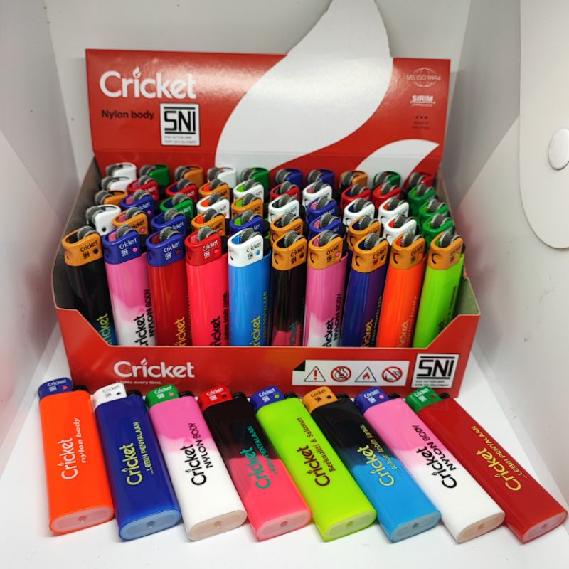 Jual Korek Gas Roda Cricket Fusion 50pcs | Shopee Indonesia