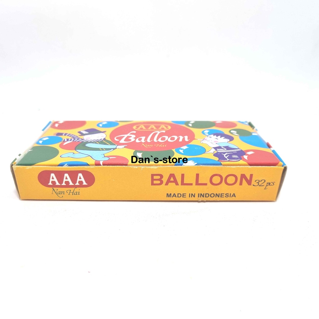 Jual Balon Tiup AAA 1 Box - Balon Tiup Bening Mainan Jadul Balon ...