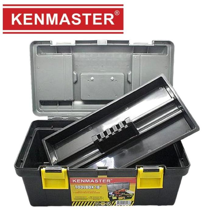 Jual Tool Box Besar 18" KENMASTER/ Toolbox Kotak Peralatan Perkakas ...