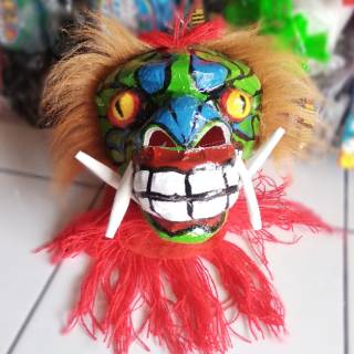 Jual TOPENG BUTO KERTAS/TOPENG GEDRUK KERTAS MAINAN TRADISIONAL ...