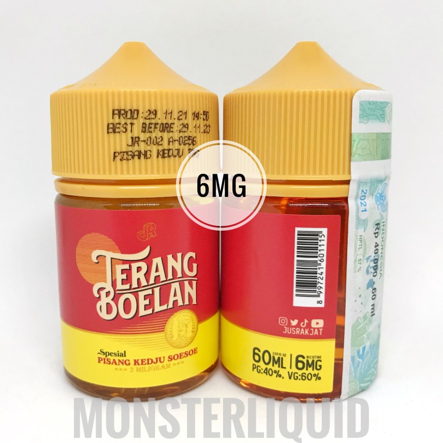 Jual TERANG BOELAN V2 PISANG KEDJU SOESOE BY JUSRAKJAT 6MG 60ML ...