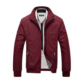 Jual Jaket Virendra Warna Merah Marun Bahan Parasut Mayer Taiwan ...