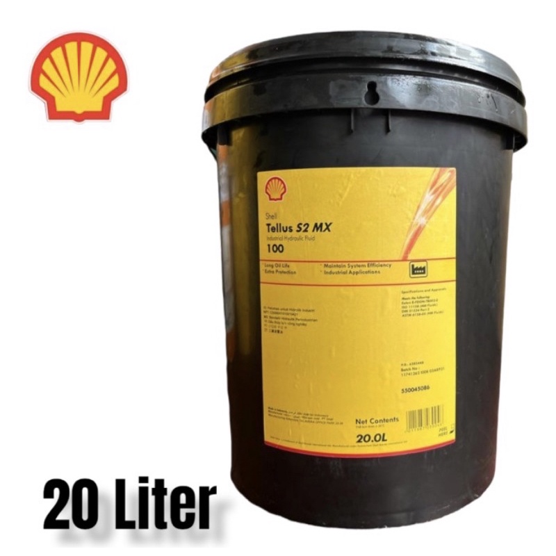 Jual Oli Hidrolik SHELL TELLUS S2 MX 100 pelumas iso vg 100 | Shopee ...