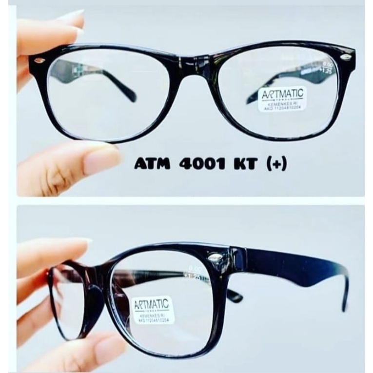 Jual kacamata baca plus double pria dan wanita plus kotak | Shopee ...