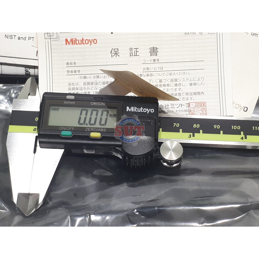 Jual Caliper Digital Mitutoyo 150 mm Vernier Digital Sigmat Digital 6" Mitutoyo | Shopee Indonesia