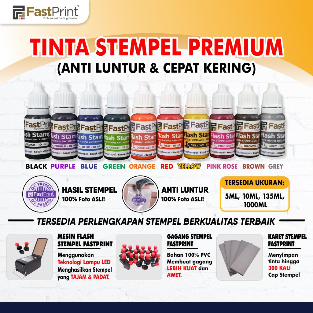 Jual Fast Print Tinta Stempel Flash Ink 10 ML Indonesia|Shopee Indonesia