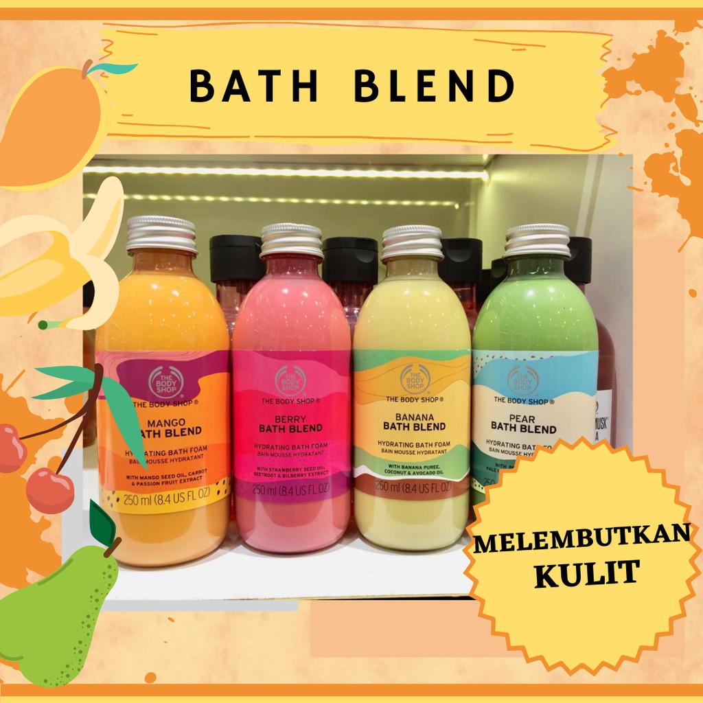 Jual Pembersih Tubuh Sabun Bath Blend ORIGINAL THE BODY SHOP Indonesia ...