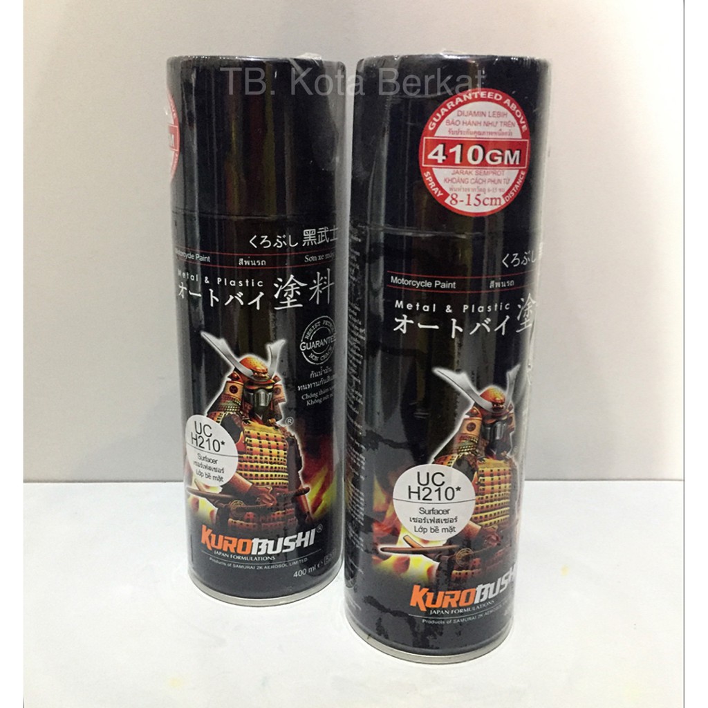 Jual EPOXY SAMURAI PAINT/ SURFACER/ CAT DASAR SAMURAI UC H210* | Shopee ...