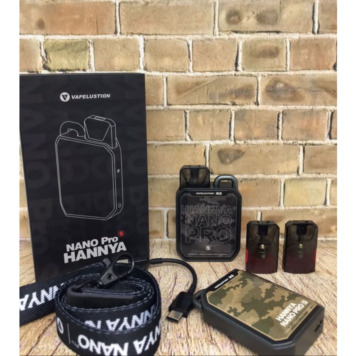 Jual Hannya Nano Pro S Pod Kit 2 Panel by Vapelustion | Shopee Indonesia