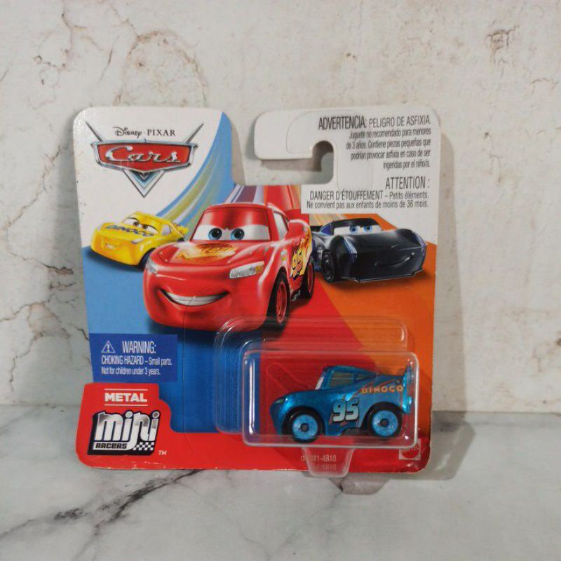 Jual Mini Racer Cars Dinoco Lightning McQueen Indonesia|Shopee Indonesia