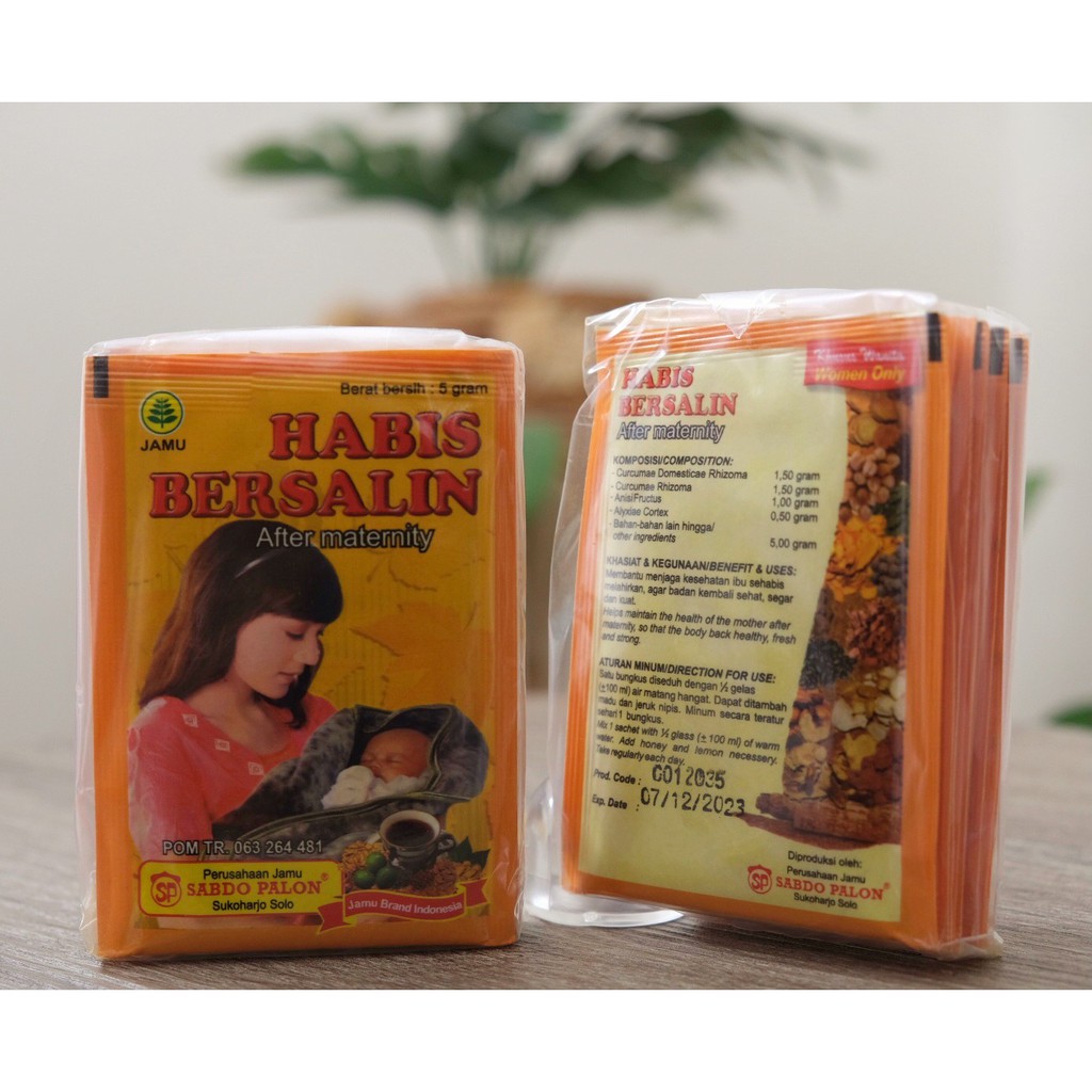 Jual Jamu Serbuk Habis Bersalin - Sabdo Palon ( 1 Pack Isi 10 Sachet ...