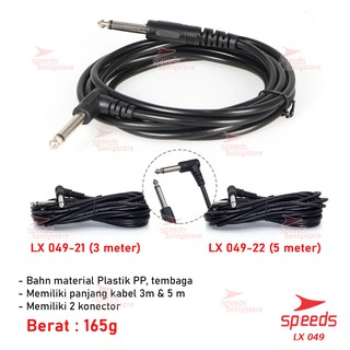 Jual SPEEDS Kabel Gitar Listrik Kabel Jack Gitar Alat Musik Kabel Aux ...