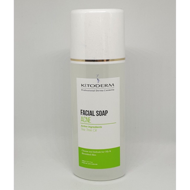 Jual KITODERM FACIAL SOAP ACNE | Shopee Indonesia