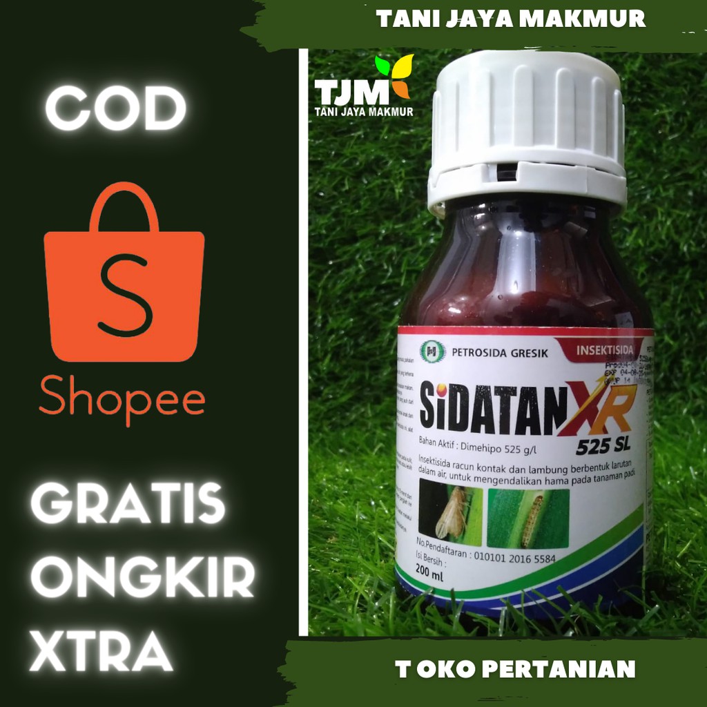 Jual SIDATAN XR 525 SL 200ml/ insektisida kontak, lambung dan sistemik ...