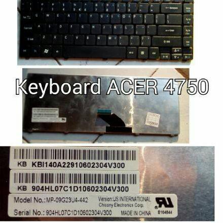 Jual Jual Keyboard Laptop Acer Aspire 4750 4752 4750G | Shopee Indonesia