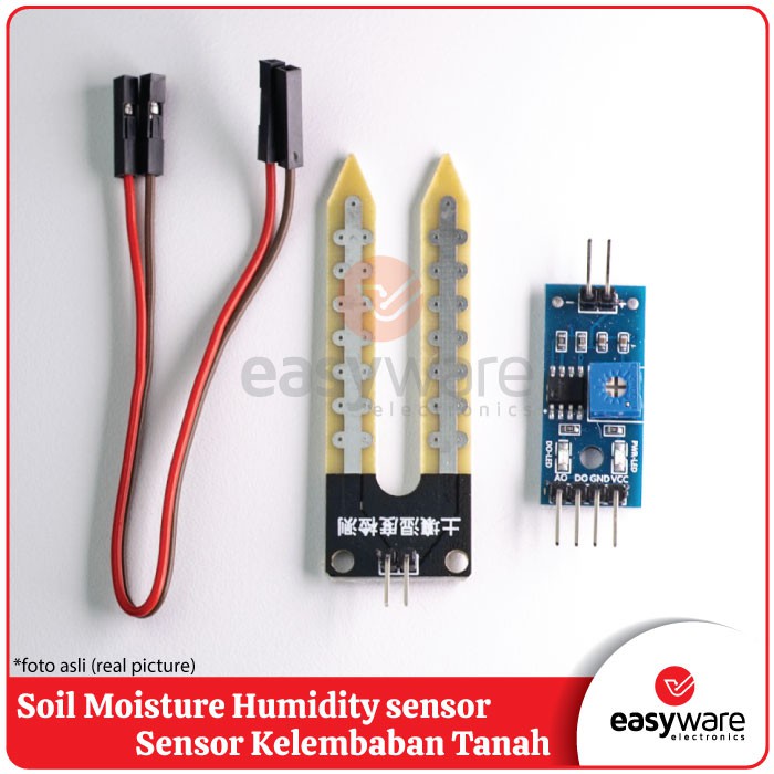 Jual SENSOR KELEMBABAN TANAH SOIL MOISTURE SENSOR MODULE Indonesia ...