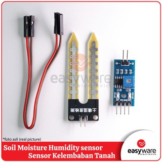 Jual SENSOR KELEMBABAN TANAH SOIL MOISTURE SENSOR MODULE Indonesia ...