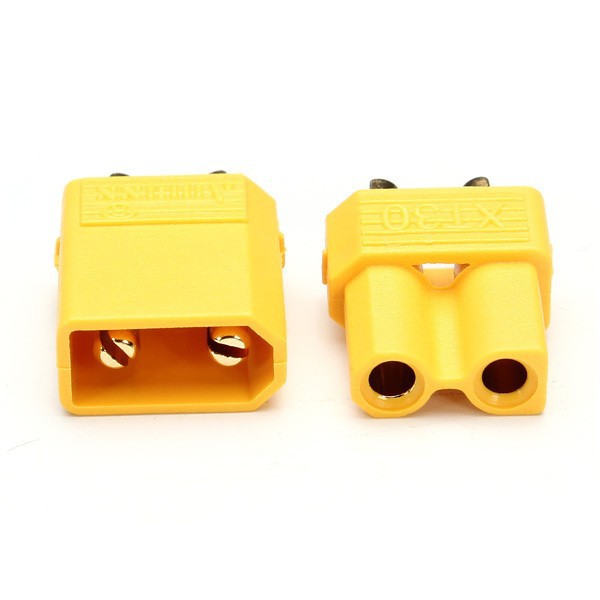 Jual XT30 MALE FEMALE CONNECTOR SET 1 PAIR | Shopee Indonesia