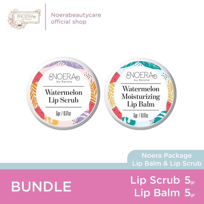 Jual Noera Package Lip Balm & Lip Scrub Indonesia|Shopee Indonesia