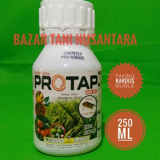 Jual Protap insektisida bahan aktif dimetoat 400 ec 250 ml | Shopee ...