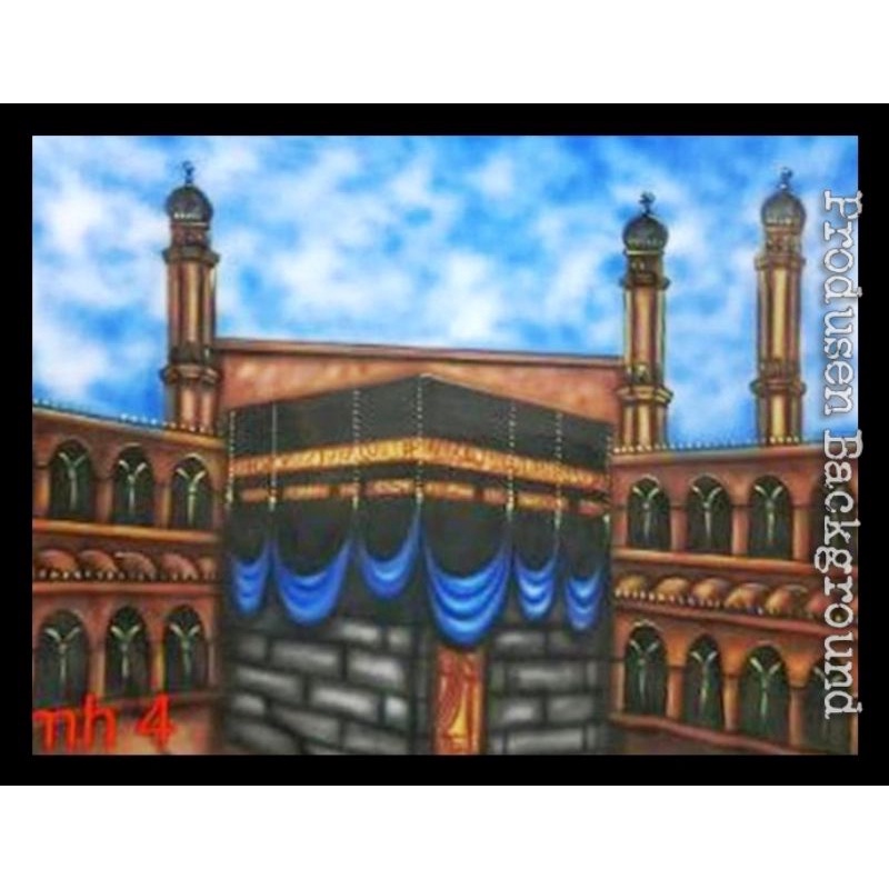 Jual Background Kabah foto MANASIK HAJI 3x2,5m | Shopee Indonesia