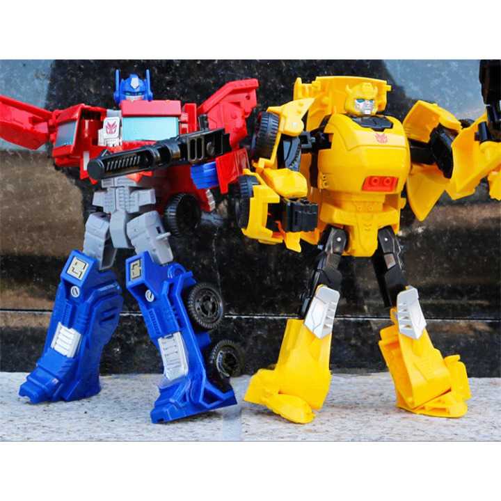 Jual Mainan Mobil Action Figure Transformer Toy dengan Senjata Robot ...