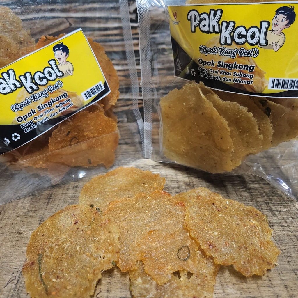 Jual Opak Singkong Opak Terbuat Dari Bahan Singkong Mentah Siap Goreng ...