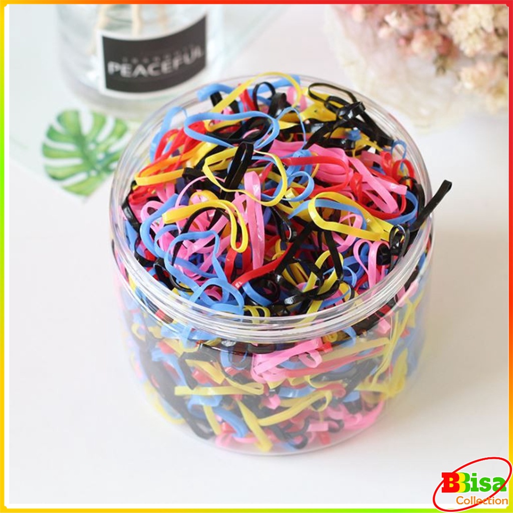 Jual MM - Karet Rambut Colorful Karet Ikat Rambut Gadis Ponytail ...