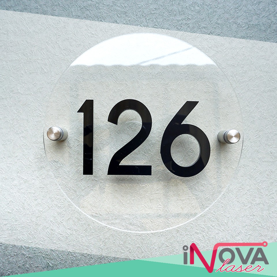 Jual Nomor Rumah Kamar Hotel Minimalis Akrilik Nomer Acrylic - HN14B ...