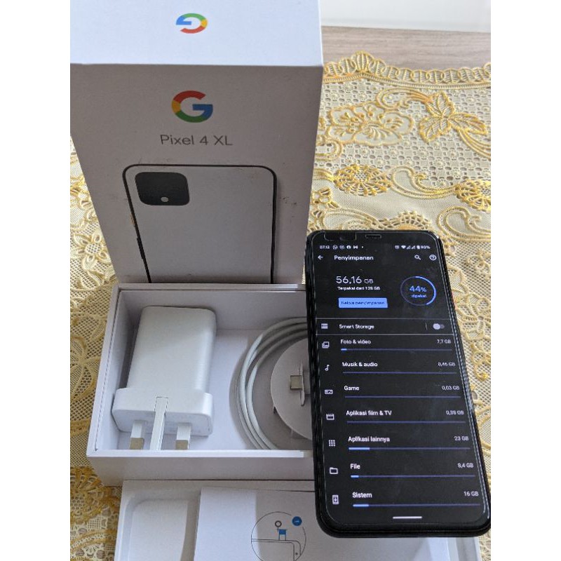 Jual Google Pixel 4XL 128GB WHITE GLOBAL FULLSET ORIGINAL | Shopee ...