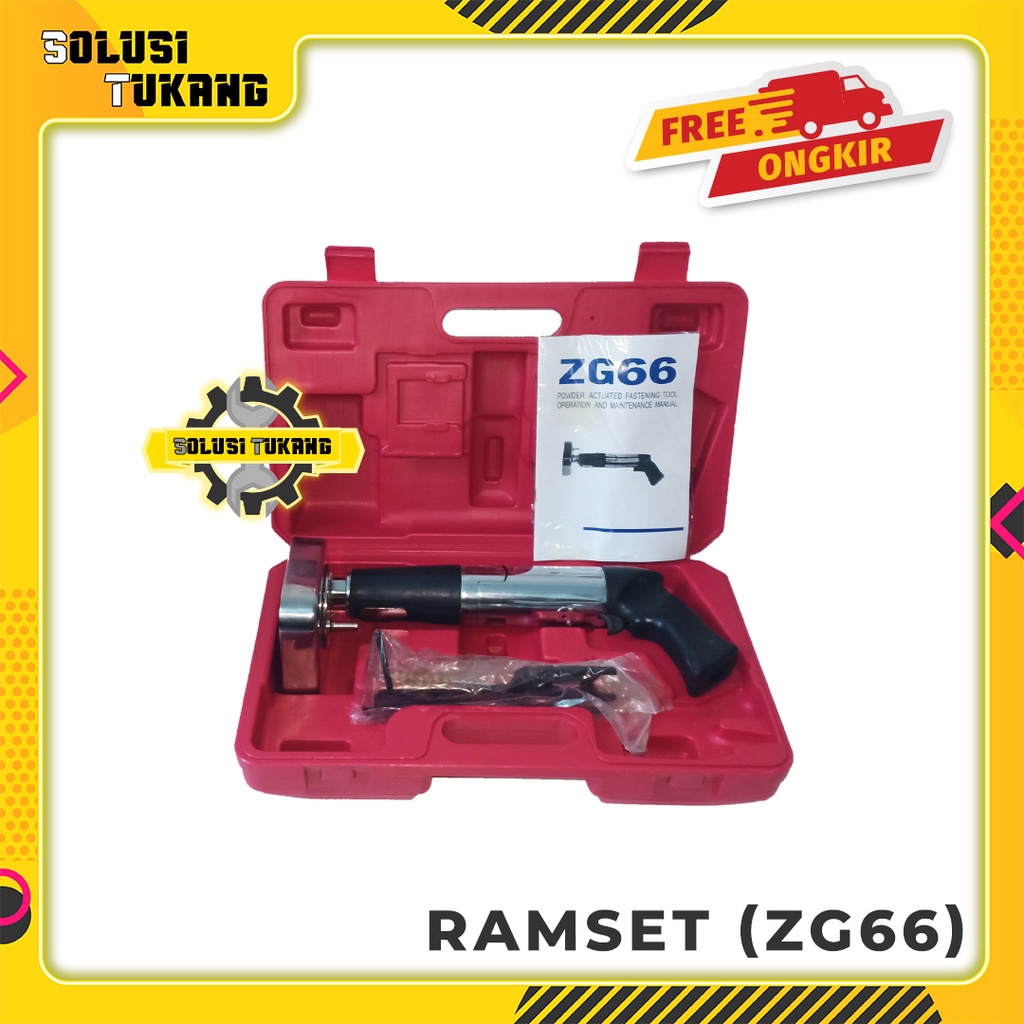 Jual Mesin Paku Tembak Beton ZG66 Ramset Indonesia|Shopee Indonesia
