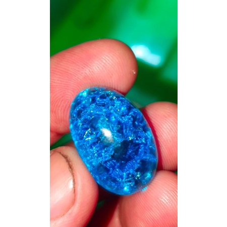 Model Batu Warna Biru