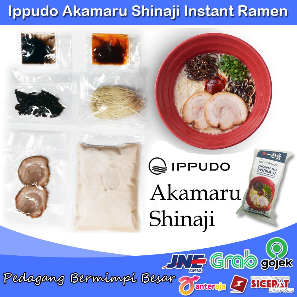 Jual Ippudo Akamaru Shinaji Frozen Ramen | Ramen Instant | Ramen Siap ...