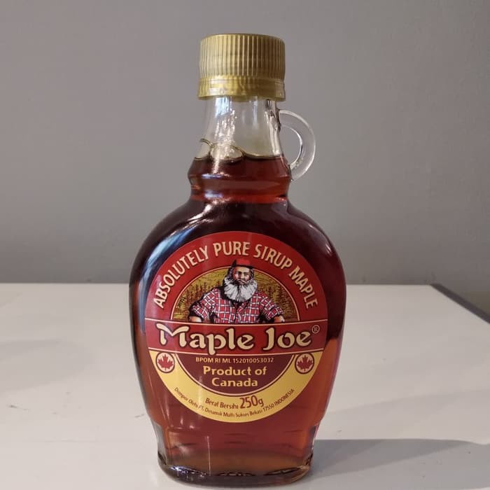 Jual Maple Joe Maple Syrup/Pure Maple Syrup/Sirup Maple Murni 250 Gr ...