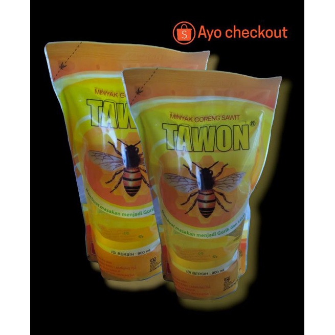 Jual Minyak Goreng Cap Tawon 900 ml / minyak goreng tawon 900ml ...
