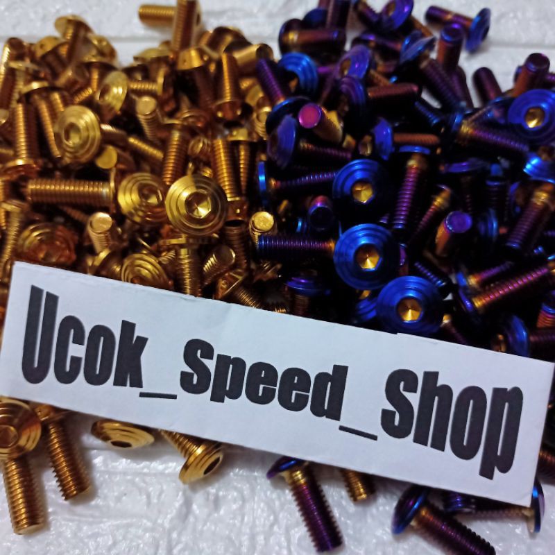 Jual Baut disc piringan cakram model probolt universal semua motor harga satuan | Shopee Indonesia