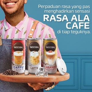 Jual NESCAFE Kopi Minuman Kaleng Rasa Cappuccino Can 220ml Indonesia ...