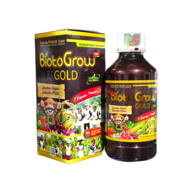 Jual Biotogrow gold 1 LITER Organik / BIOTOGROW GOLD 1 LITER PUPUK ...