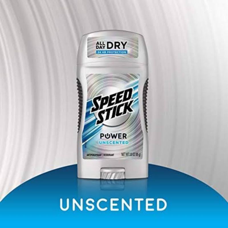 Jual ORIGINAL 100% SPEED STICK POWER UNSCENTED USA 85G | Shopee Indonesia